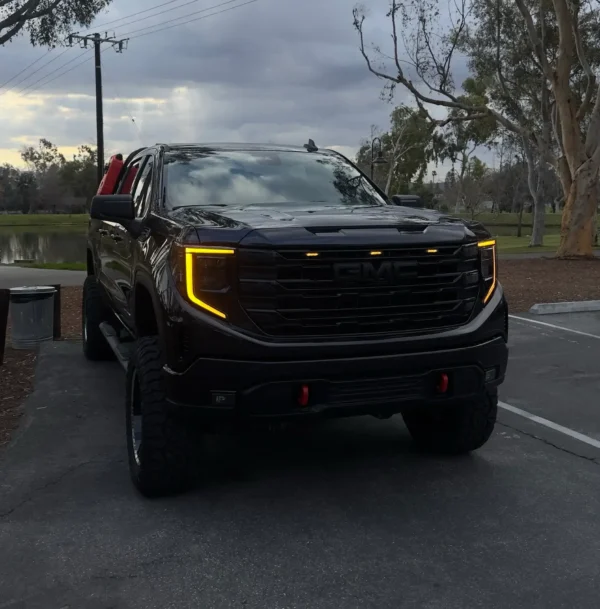 2022-2026 GMC Sierra Amber DRL kit - Venom Trucks