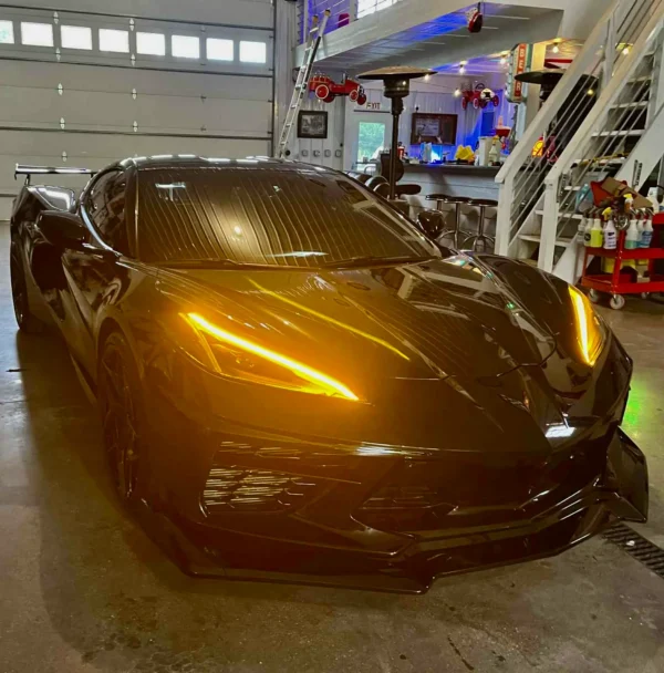 2020-2026 C8 Corvette Amber DRL Switchback kit - Venom Trucks